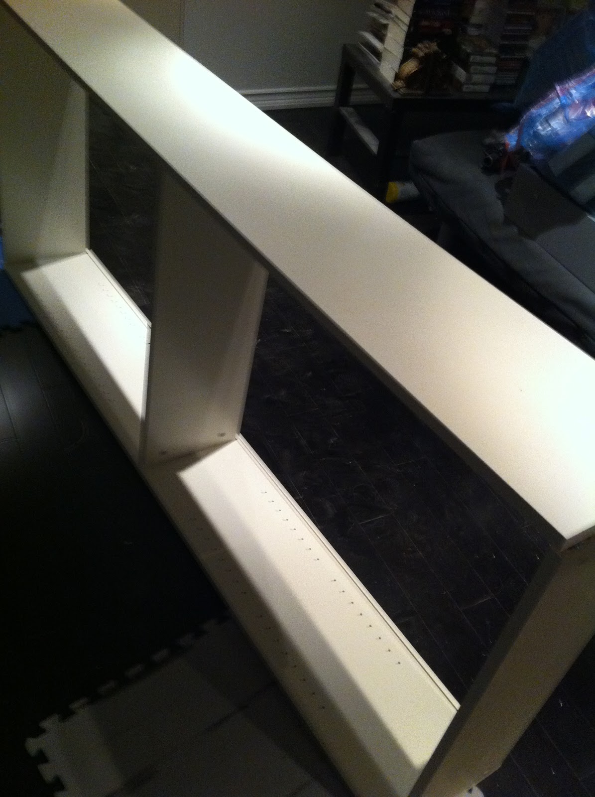 Toronto Web Designer & Developer: DIY Floating Billy Bookcase