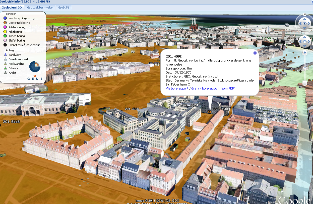 Priisager: Interactive geological map of Denmark