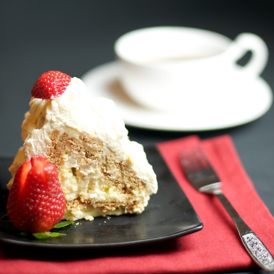 Dishing up Nirvana: Pyramidal Cheesecake