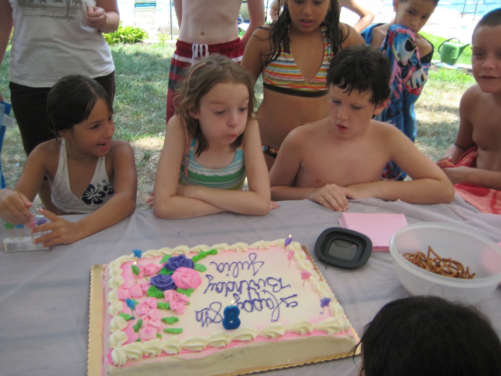 Bliss.....and all that goes with it!: It's a Swim Party!