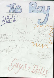 Media Blog: Drawings for school magazine