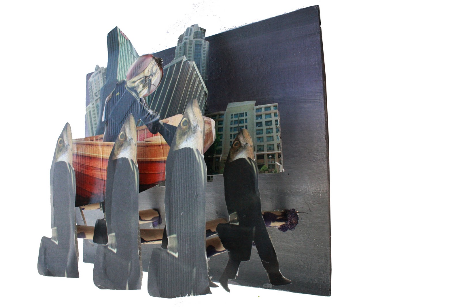 wind-up theatre: collage