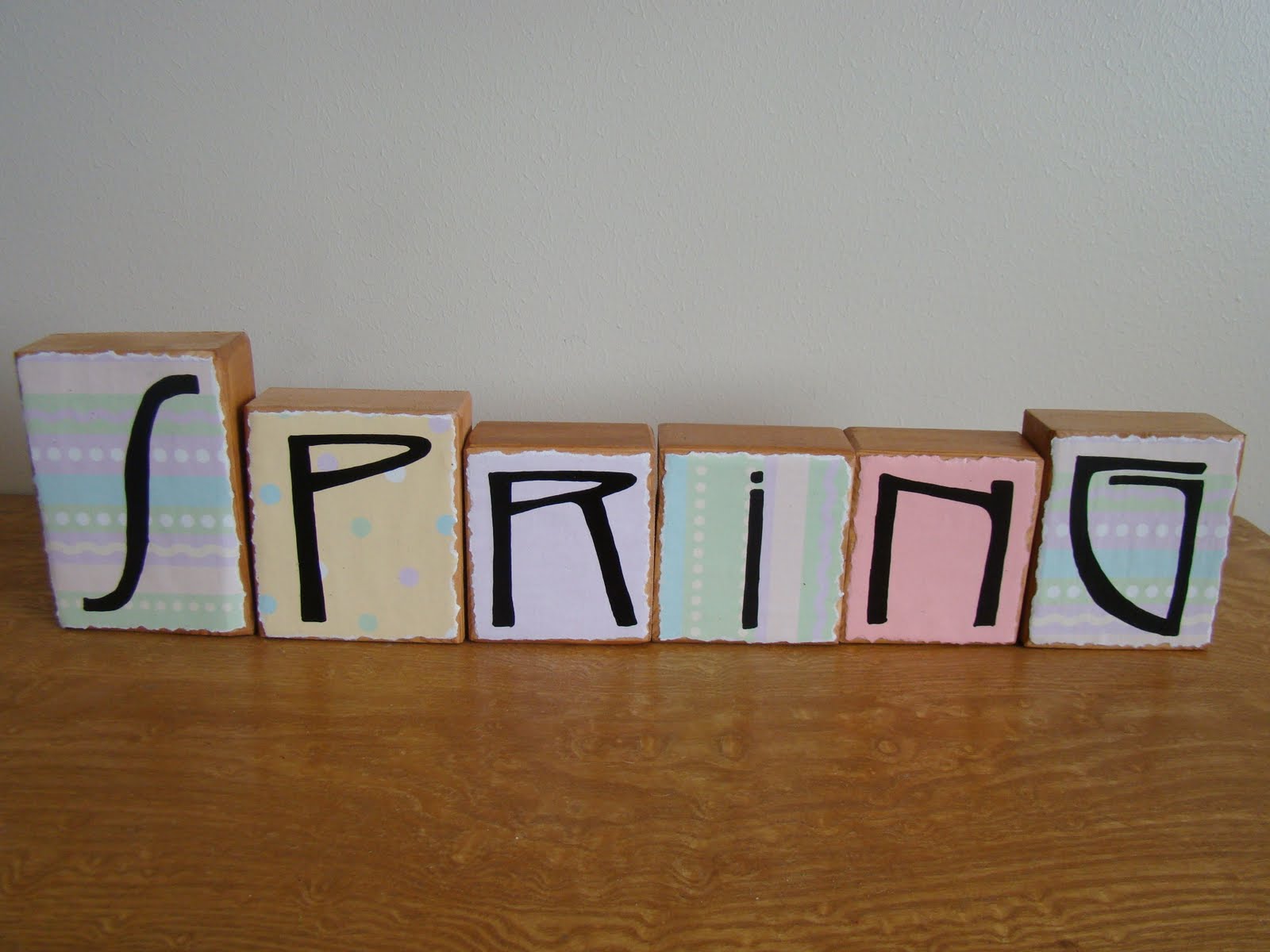 A~F Creations: Custom Spring Blocks