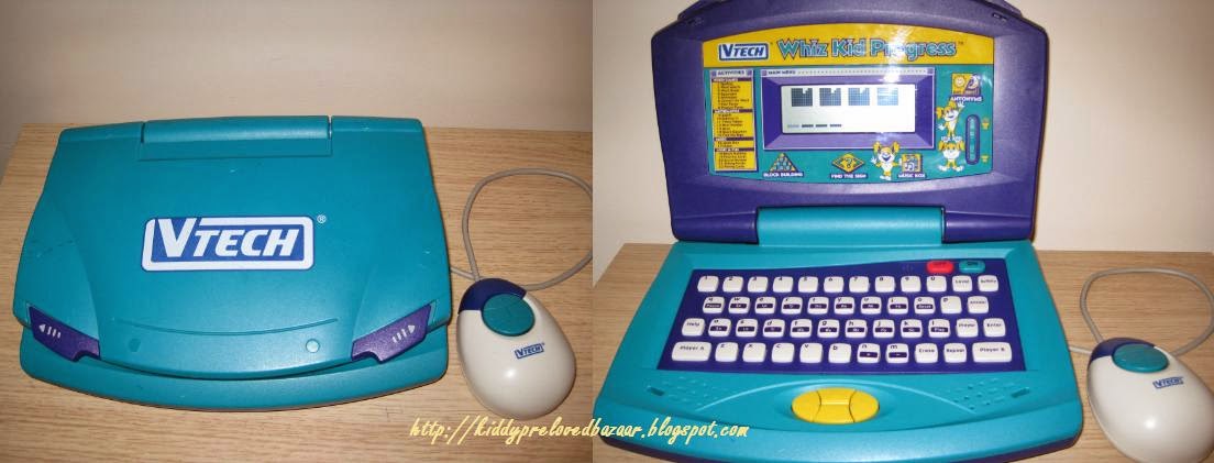 Preloved kiddy items and New Queen Anne: WhizKid Progress Laptop by Vtech