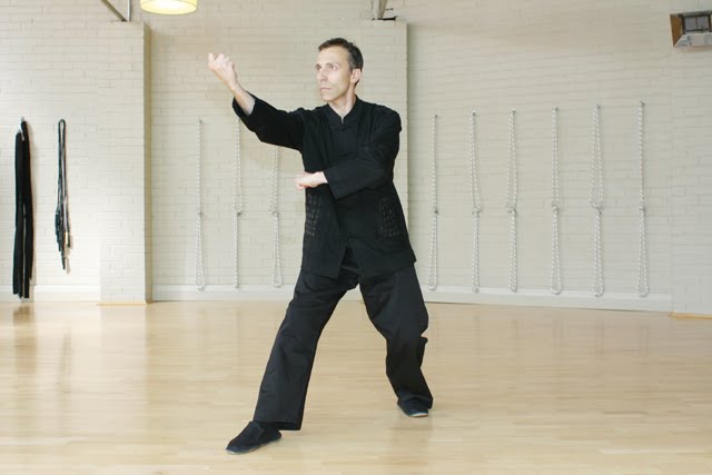 The "battle stance" of xingyi