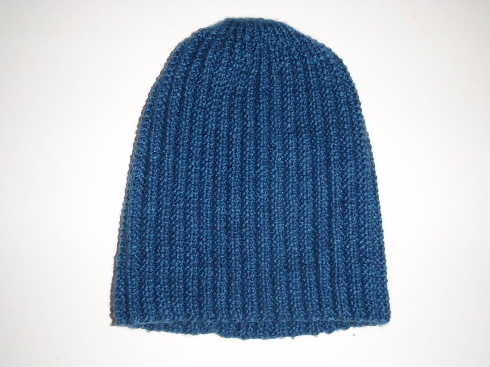 If the knit fits...: FO Friday- Mistake rib hat