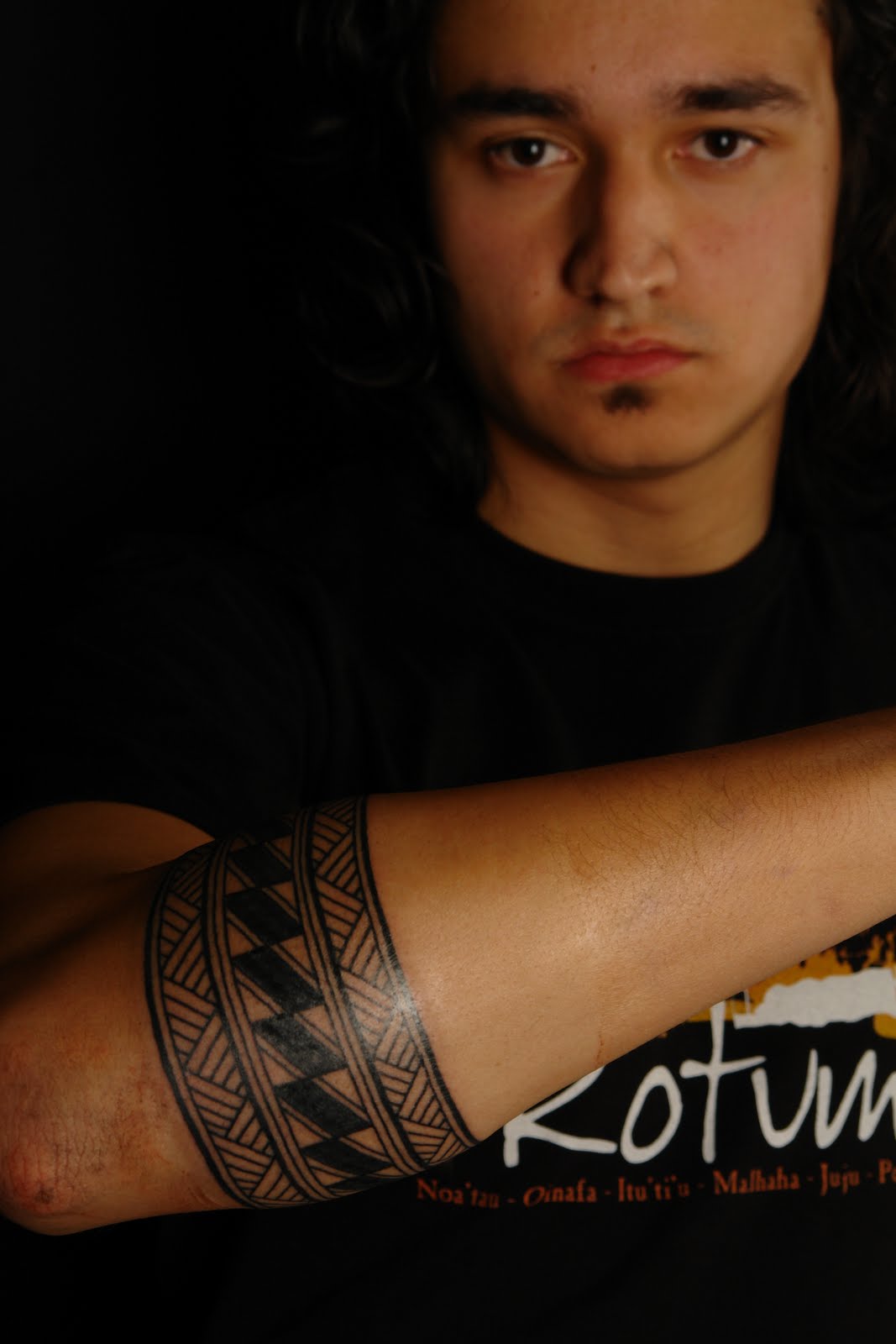 MAORI POLYNESIAN TATTOO: Rotuman Tattoo On Brendon