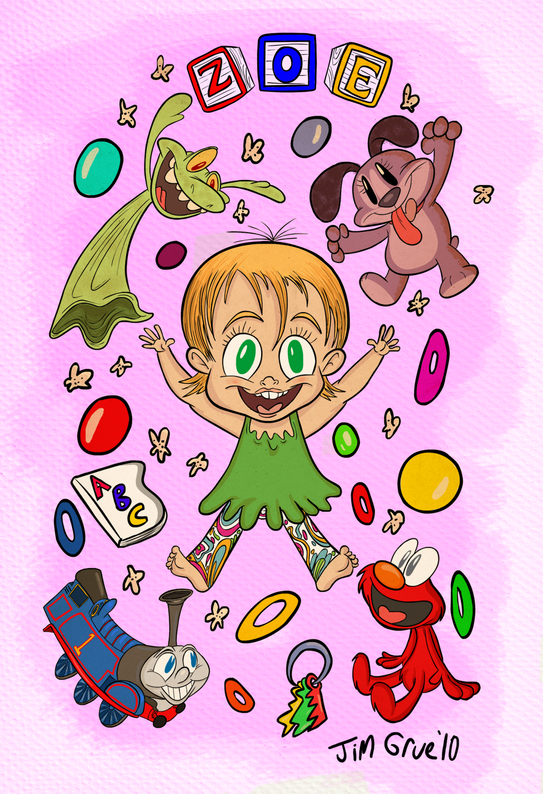 The Art Of Grue: Happy Birthday, Zoe!