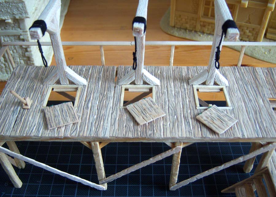 cianty's Tabletop Wargames Blog: Scratch-built Gallows