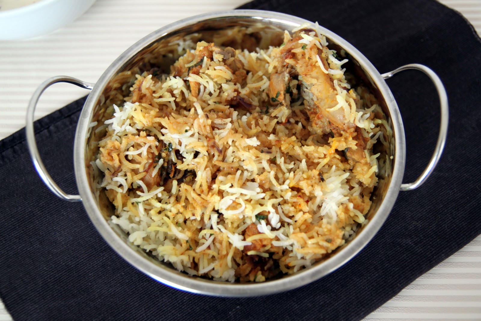 My Kitchen Antics: Katchi Chicken Biryani