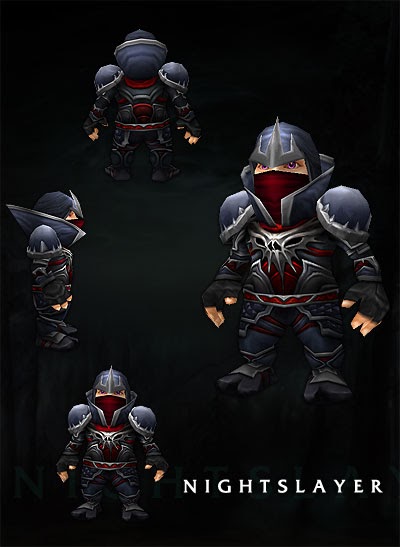 Gnome War Lords: Gnome Rogue Tier 1 Raid set
