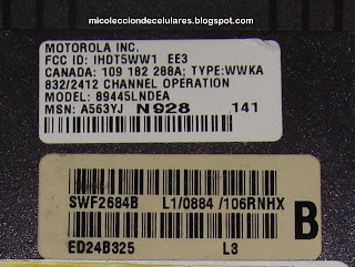 museo de celulares: #147 Motorola DPC 650