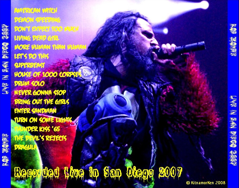MUSIC ART VCL: Rob Zombie - Live In Sports Arena, San Diego 2007