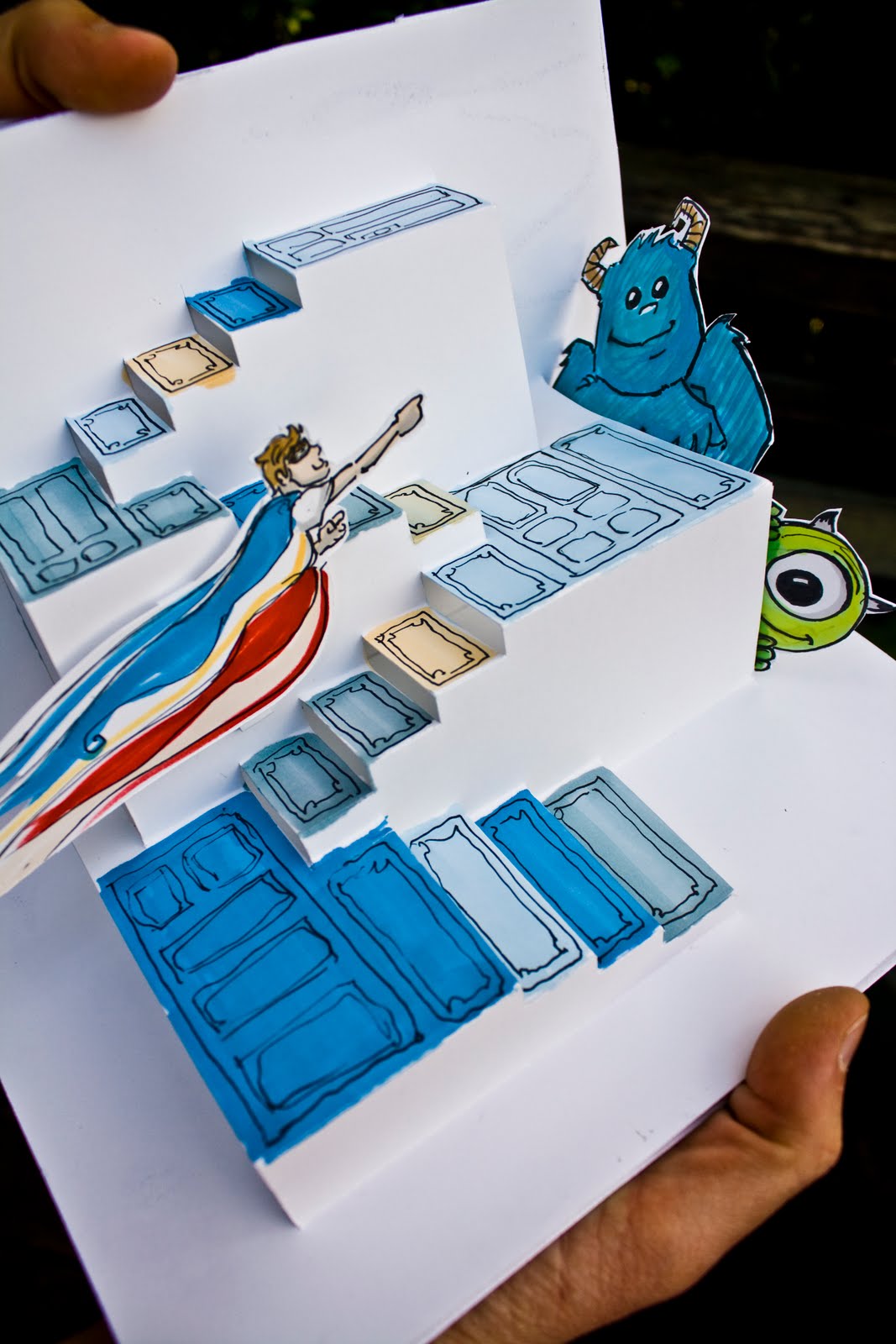 Concepts and Creations: Pop-Up Book Cover Letter