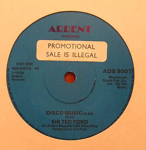 TONTON DECIBEL MUSIC UNLIMITED: Sir Ted Ford - Disco Music ( Ardent Rec ...