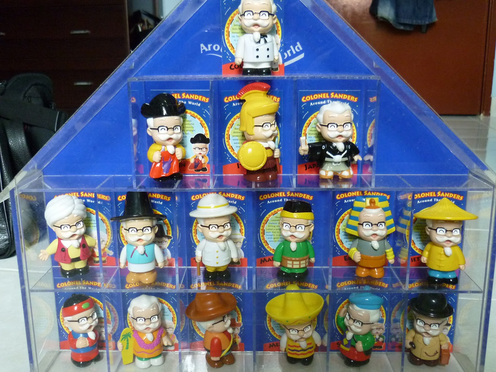 OnlineGoods11: Colonel Sanders KFC Around the World Collection