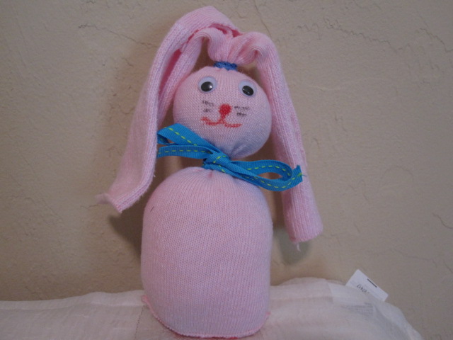 Homemade Gift Ideas: Sock Bunny