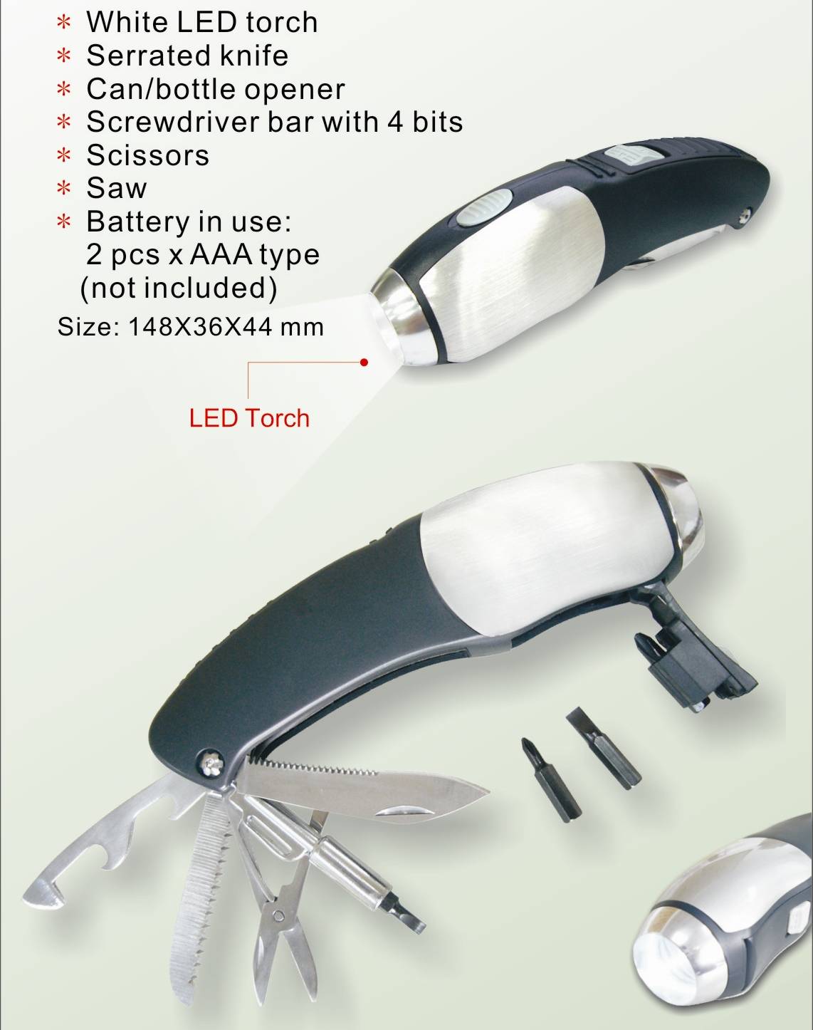 POSITIVELY PARAPHERNALIA: HYPER MULTI TOOL TORCH 508