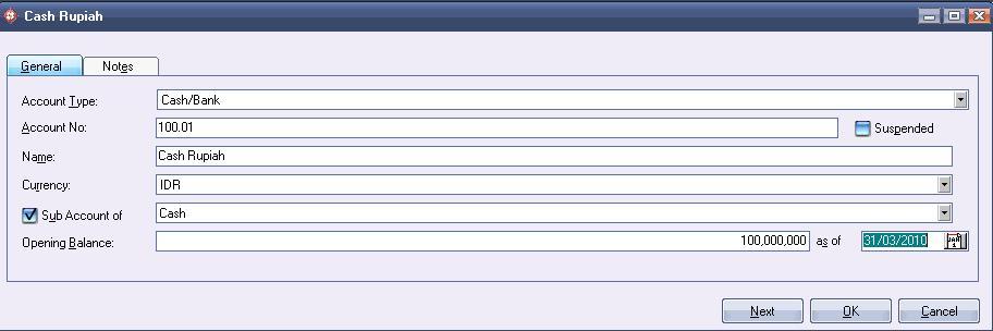 Program accurate 4: Cara Membuat Account Baru