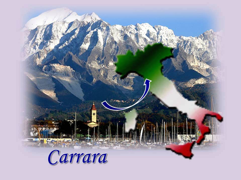 Parlando d'Italia: Carrara, a cidade do mármore