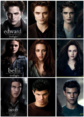 Twilight Hot News: Evolutia Bellei , Edward si Jacob de la Twilight la ...