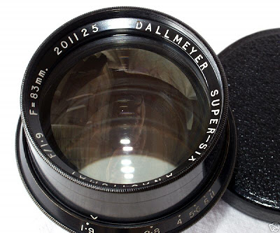 Ihagee Items sold on Ebay: Dallmeyer Super-Six 83mm/1.9 for Night-Exakta