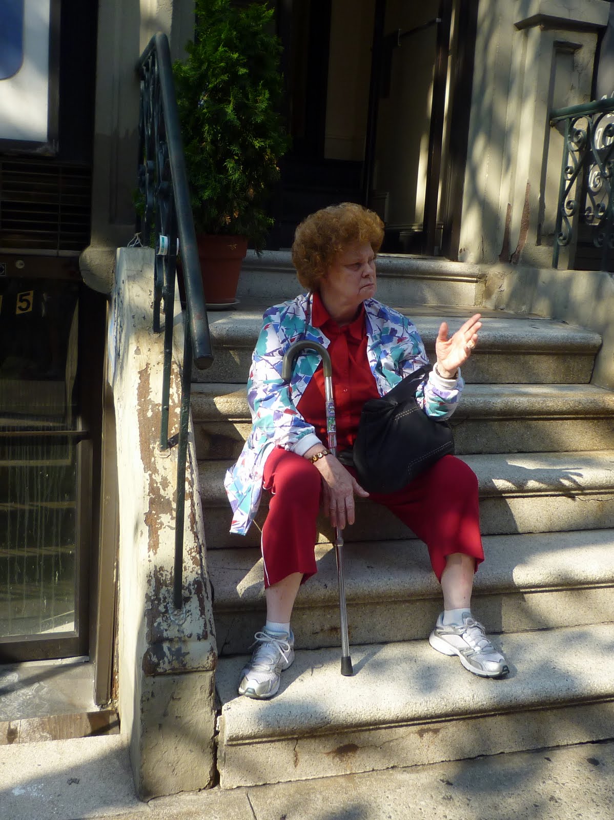 Quite All Right: Stoop Sitting