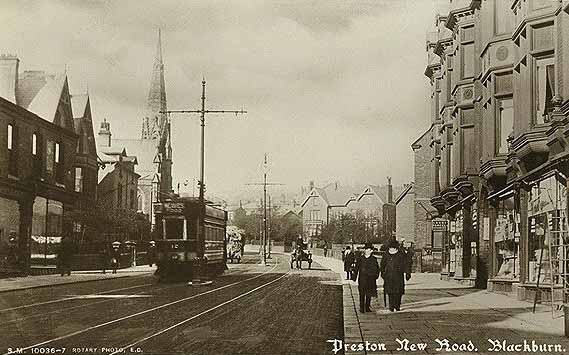 BLACKBURN PAST: Preston New Rd - Spot the difference.