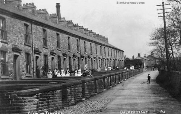 BLACKBURN PAST: Elswick Terrace - Balderstone c1890 (?)