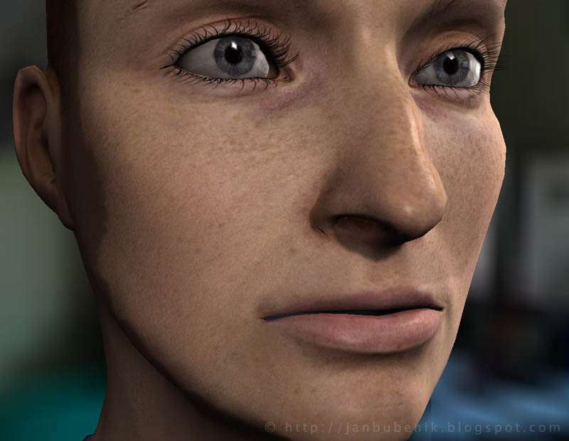 skin shading - texture space diffusion - part 1 | jan bubenik | diploma ...