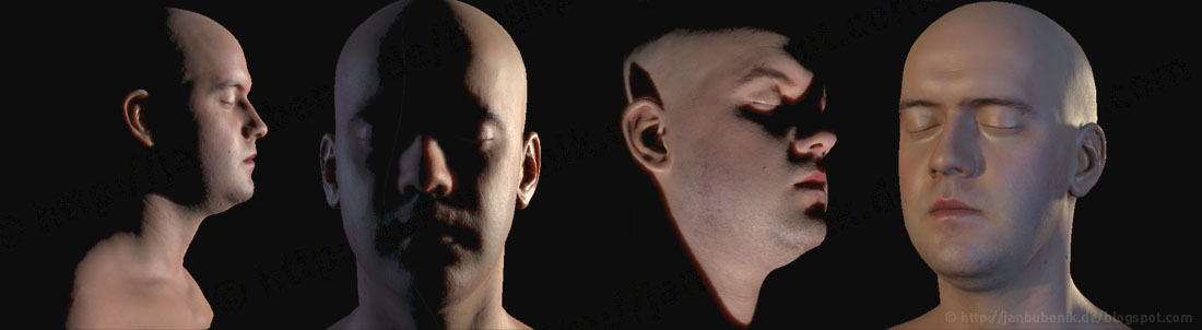 3D Scan & Skin Shading | jan bubenik | diploma project