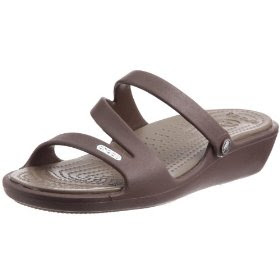crocs Women's Patricia Open Toe Wedge ~ The Super Shoes