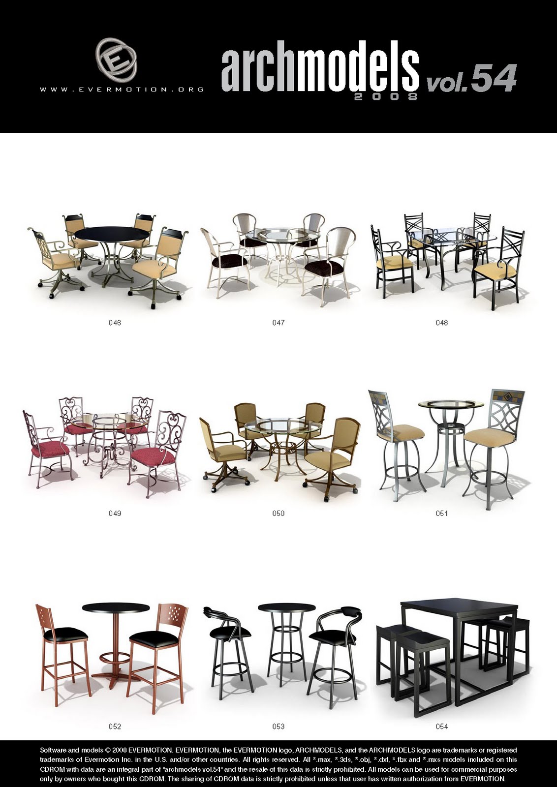 3D-XPLORE: Archmodels vol. 54 full textures