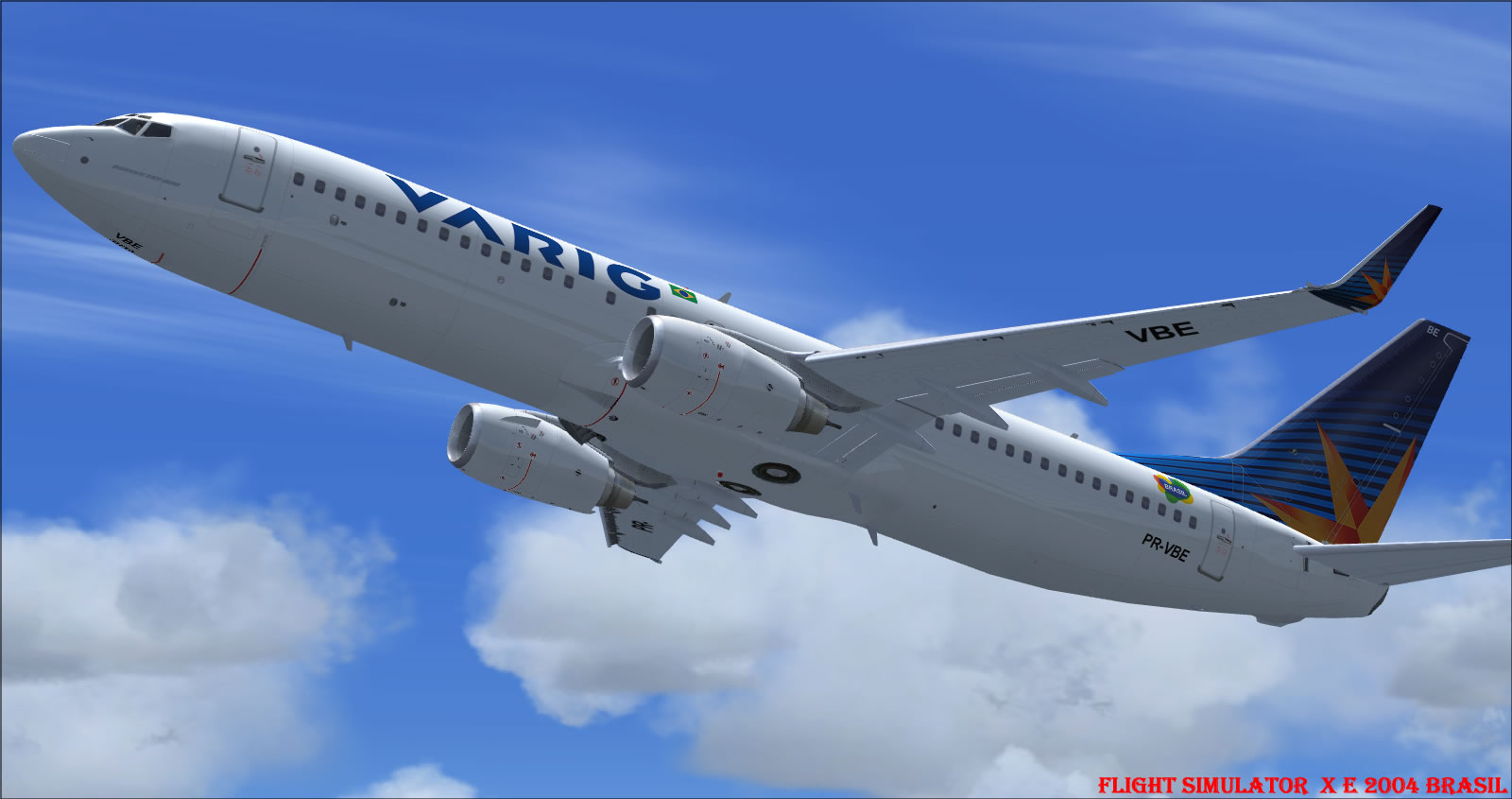 Flight Simulator X e 2004 Brasil: Boeing 737-700 SMS / FSX e FS2004