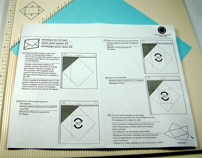 Diy envelope tool for score board - feTros