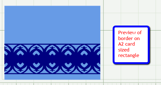 Capadia Designs: Elegant Notecard Border created with Reminisce Accents