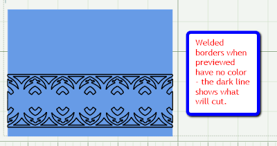 Capadia Designs: Elegant Notecard Border created with Reminisce Accents