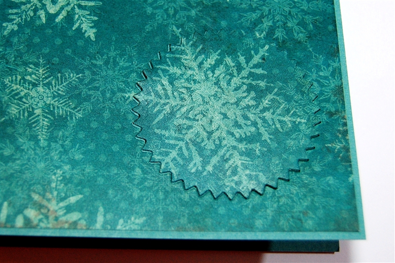 Capadia Designs: Winter Snowfall Card