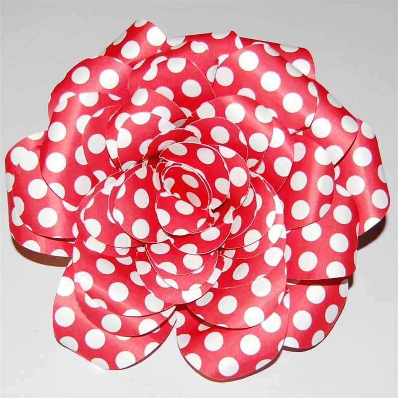 Capadia Designs: Making Paper Roses - more details