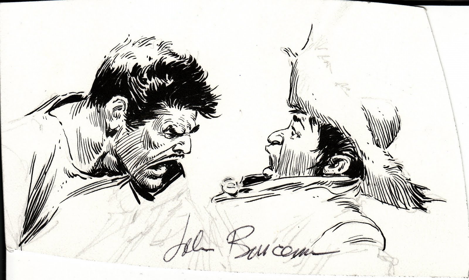 COMIC IS ART: BIG JOHN'S LEGACY 02: BOCETOS DE JOHN BUSCEMA ...