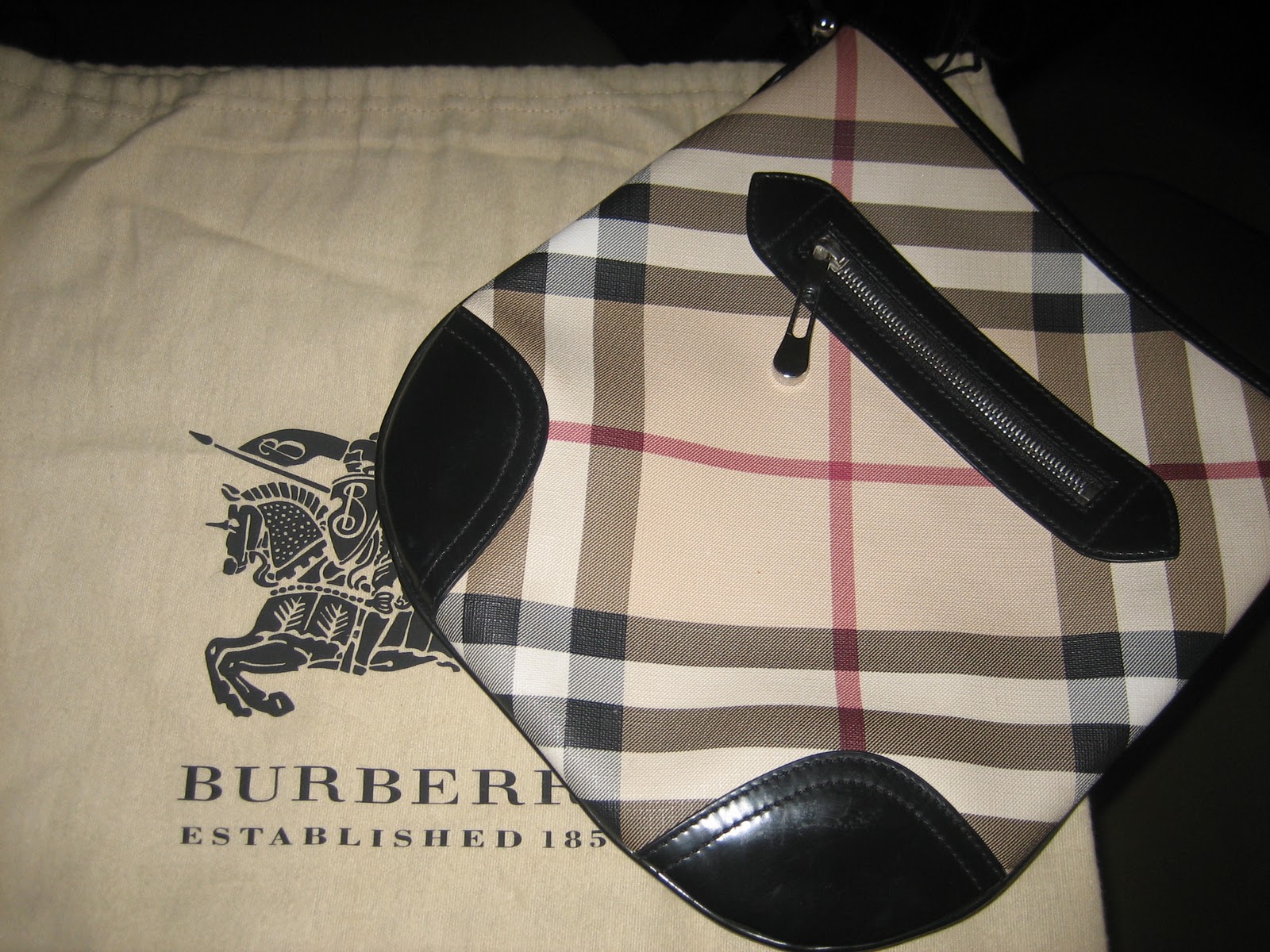 MY DRESSING BY MUMU: SAC BURBERRY EN NOVA CHECK