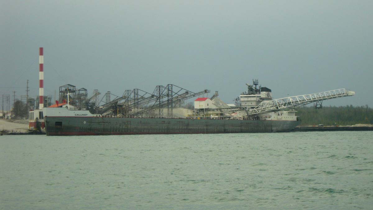 Lunar Eclipse: Tour of a Great Lakes Freighter -- Post 1
