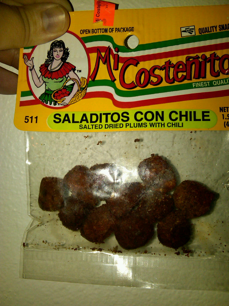 Pleasure of Eating: Fruit of the Week: Saladitos con Chile