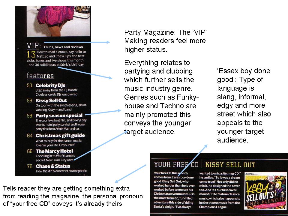 AUTONOMY: Indie Music Magazine: Analysing conventions of Contents pages ...