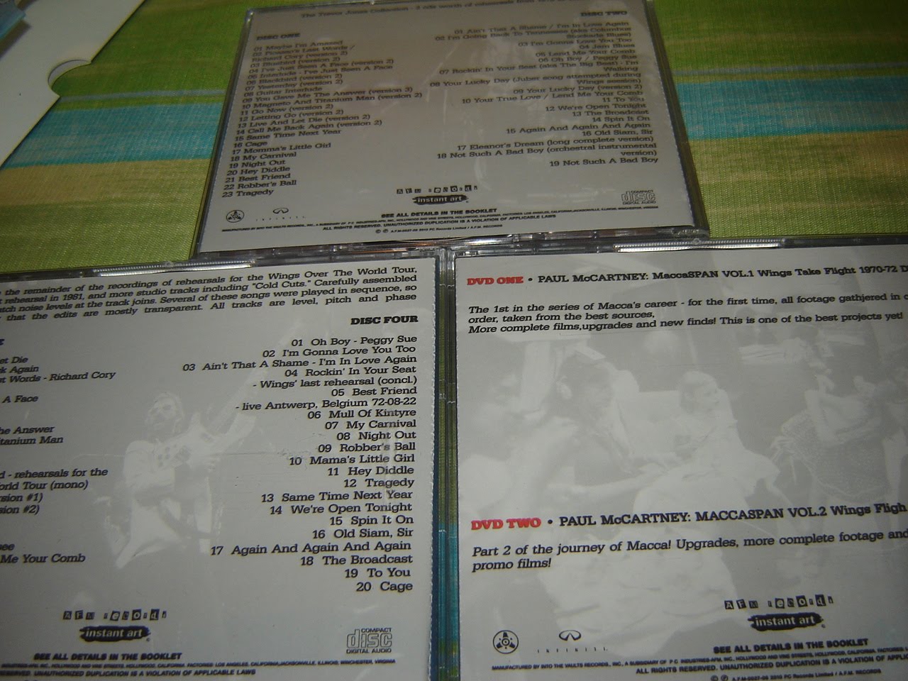 Beatle Collector: PAUL McCARTNEY TREVOR JONES TAPES CLASSIFIED PART II ...