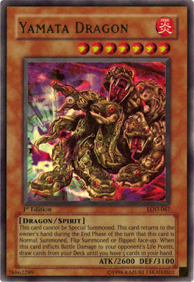YU - GI - OH! ( Monstros de Efeito Nível 7 ): YAMATA DRAGON