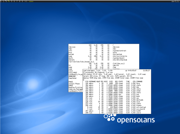 Minimal Solaris: OpenSolaris: life without Gnome