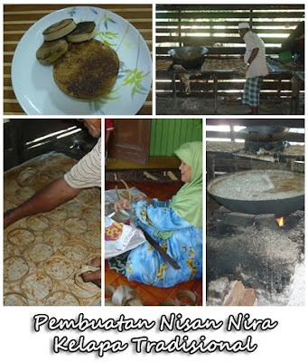 Pembuatan Nisan Nira Traditional ~ Truly Terengganu