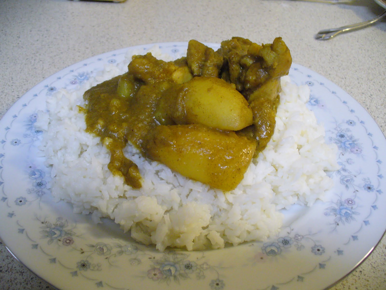Double A, the Blog: Novice Guyanese Chicken Curry