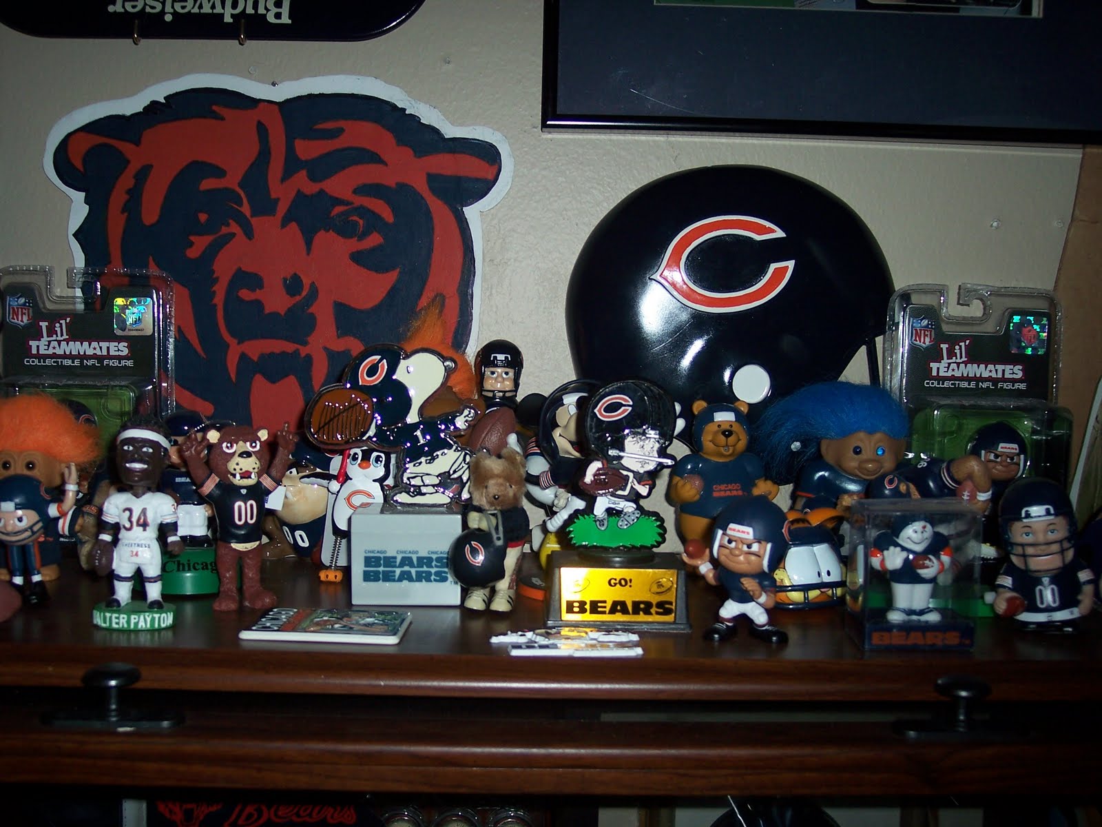 BearFanatic34's Chicago Bears Collection: The New Room